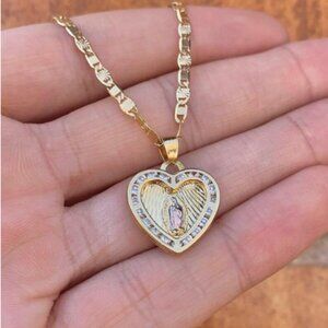 Prime Jewelry 269 | Jewelry | Brand New 4k Gold Filled Necklace Virgen ...